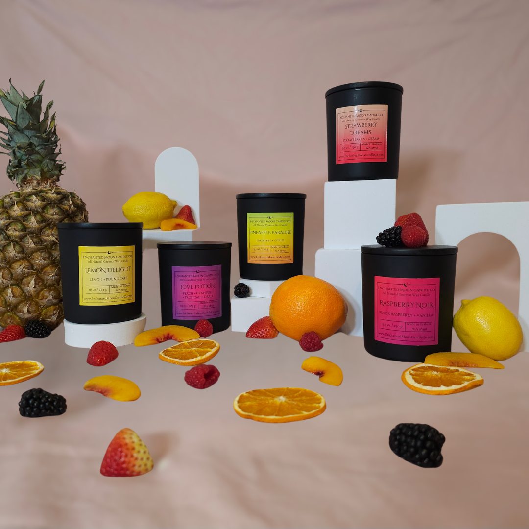Shop Fruity Candles - Enchanted Moon Candle Co
